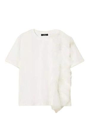 TWINSET Twinset Ruffled Tulle T-Shirt