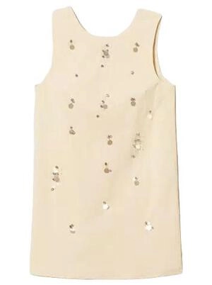 TWINSET Sequin-embellished Dress - Nude