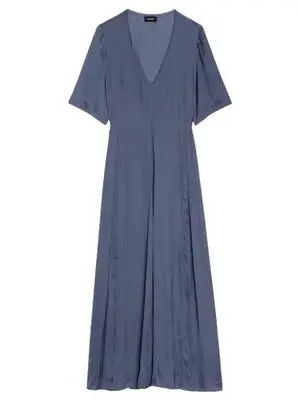 ZADIG&VOLTAIRE Zadig & Voltaire Rodalan V-Neck Midi Dress