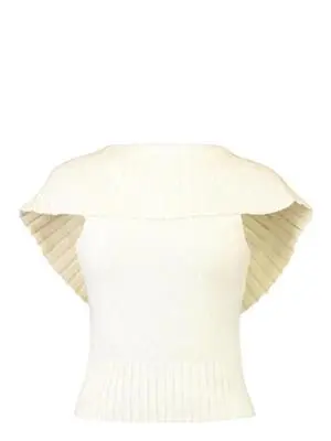 CULT GAIA Cult Gaia Chen Ribbed Knit Sleeveless Top