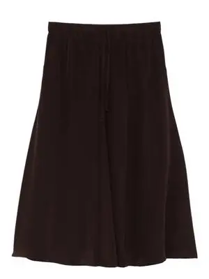 P.a.r.o.s.h Drawstring Midi Skirt - Black