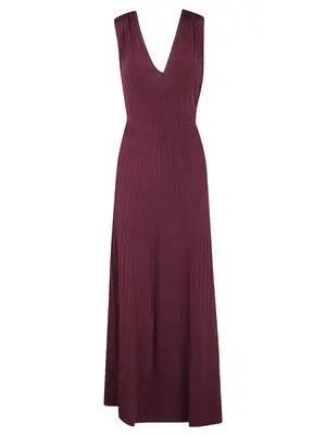 TWINSET Wrap Maxi Dress - Red
