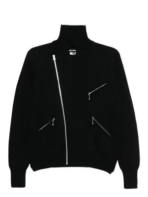 Junya Watanabe Wool Cardigan - Black