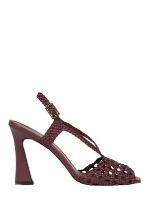 Etro Woven High-heeled Sandals - Red