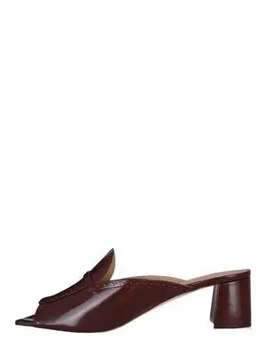 MALONE SOULIERS Bellamy Square Toe Sandal - Brown