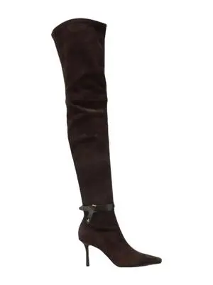 JIMMY CHOO Camie 85mm Boots - Black