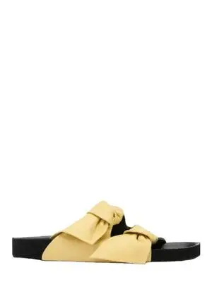 Isabel Marant Étoile Lennyo Bow Sandals - Yellow