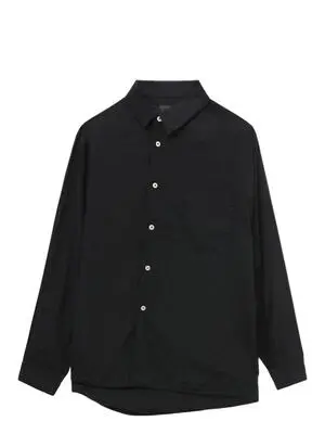 Comme Des Garçons Button Long-sleeve Shirt - Black