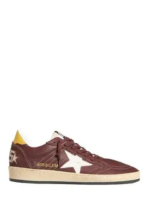 GOLDEN GOOSE Ball Star Sneakers - Chocolate-colored
