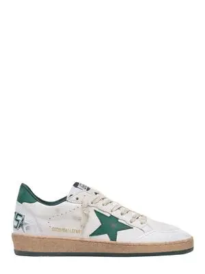 GOLDEN GOOSE Ball Star Nappa Leather Sneakers - White