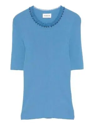 P.A.R.O.S.H P.A.R.O.S.H. Bead-Embellished T-Shirt