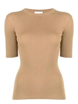 KHAITE Khaite The Ange Rib-Knit Top