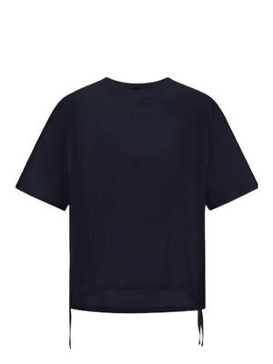 Herno Herno Drawstring-Hem T-Shirt Black
