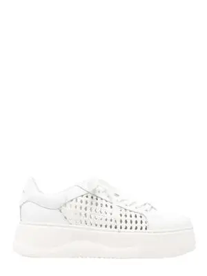 CULT GAIA Cult Gaia Perry Perforated Leather Sneakers