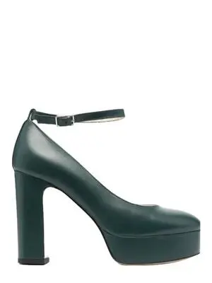 P.a.r.o.s.h Ankle-strap Platform Pumps - Green