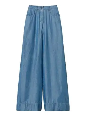 TWINSET Twinset High-Rise Palazzo Pants