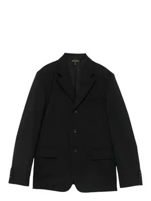 Comme Des Garçons Single-breasted Blazer - Black