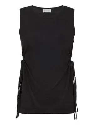 P.A.R.O.S.H P.A.R.O.S.H. Side-Tie Knit Top