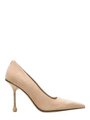 JIMMY CHOO Pointed-toe Pumps - Nude