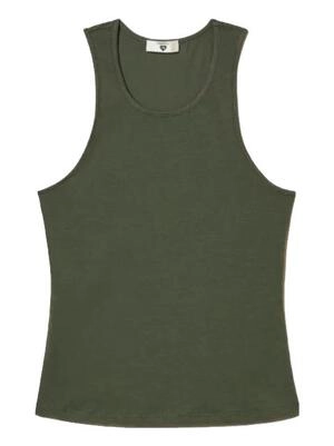 TWINSET Twinset Ribbed Jersey Tank Top