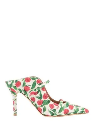 MALONE SOULIERS Noah Tulip Print Mules - Multicolor