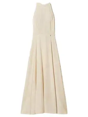 TWINSET Twinset Halterneck Tie Dress Nude