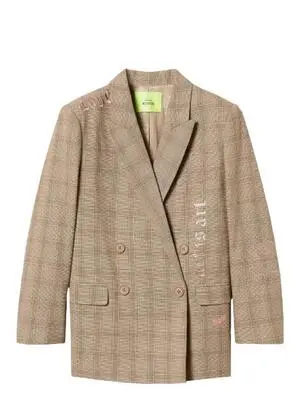 TWINSET Twinset Checked Blazer