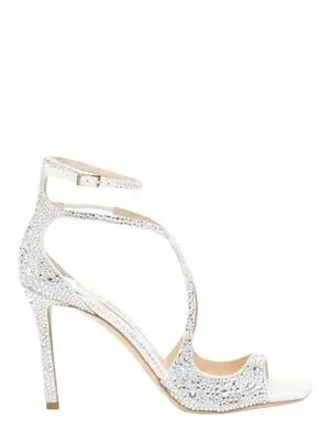 JIMMY CHOO Jingshi High-heeled Sandals - White