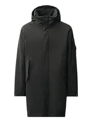 C.P. COMPANY Shell-r Padded Hooded Parka - Black