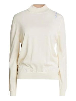 Marni Colorblocked Knit Turtleneck - Beige