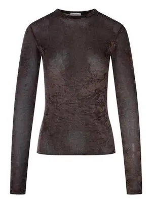 FORTE_FORTE Long-sleeve T-shirt - Black