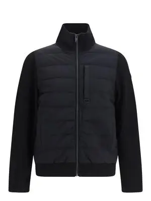 Moose Knuckles Kamet Hybrid Zip-up Jacket - Black