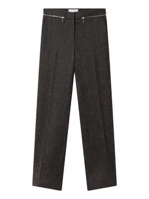 STELLA MCCARTNEY Stella McCartney Zip-Detail Straight-Leg Trousers