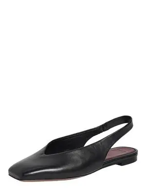 Vince Darlina Slingback Flats - Black