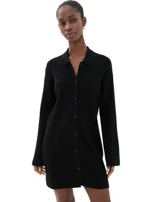 Le Kasha Godda Cashmere Dress - Black