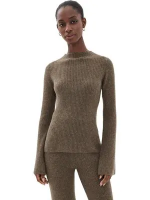 Le Kasha Utah Cashmere Sweater - Olive