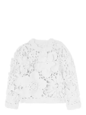 GANNI Ganni Hand Crochet Crewneck