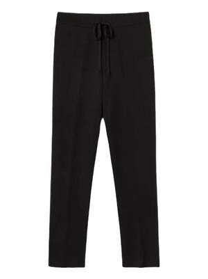 TWINSET Knitted Track Pants - Black