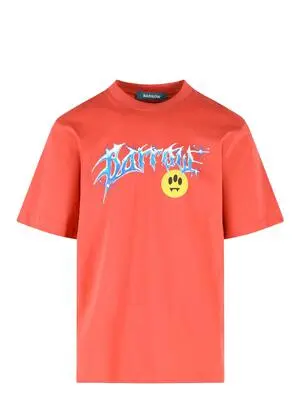 BARROW Logo Printed T-shirt - Red