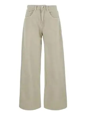 ICON DENIM LOS ANGELES ICON DENIM Logo Jeans Beige