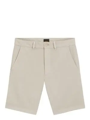 Hugo Boss Slim-fit Tailored Shorts - Light Beige