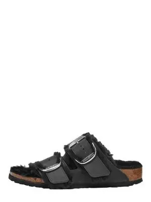 BIRKENSTOCK Arizona Big Buckle Shearling Sandals