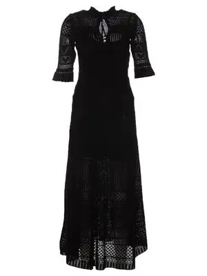 ZADIG&VOLTAIRE Zadig & Voltaire Memphis Short Sleeved Midi Dress