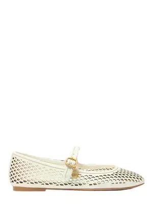 Michael Kors Nellie Flex Laser-cut Ballet Flats - Neutrals