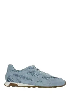 ASH Ash Kasar Net Mesh-Panelled Suede Sneakers