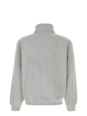 The North Face Essential Simple Dome Relaxed 1/4 Zip Sweatshirt - Grey