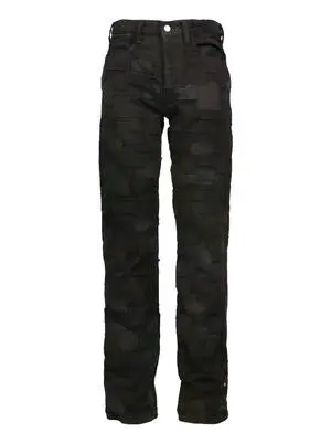 MATTHEW WILLIAMSON Matthew Williamson Boro Patchwork Straight Leg Jeans