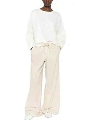 MAISON123 Malo Drawstring Trousers - Neutrals