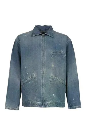 PORTER CLASSIC PORTER CLASSIC Breakfast Zip-Up Denim Jacket
