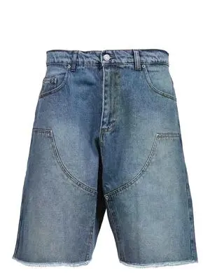 RASSVET Double-knee Baggy Shorts - Blue